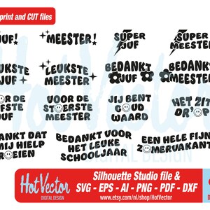 Meester juf digitale clipart set, ai, eps, svg, png, pdf, dxf, school ...