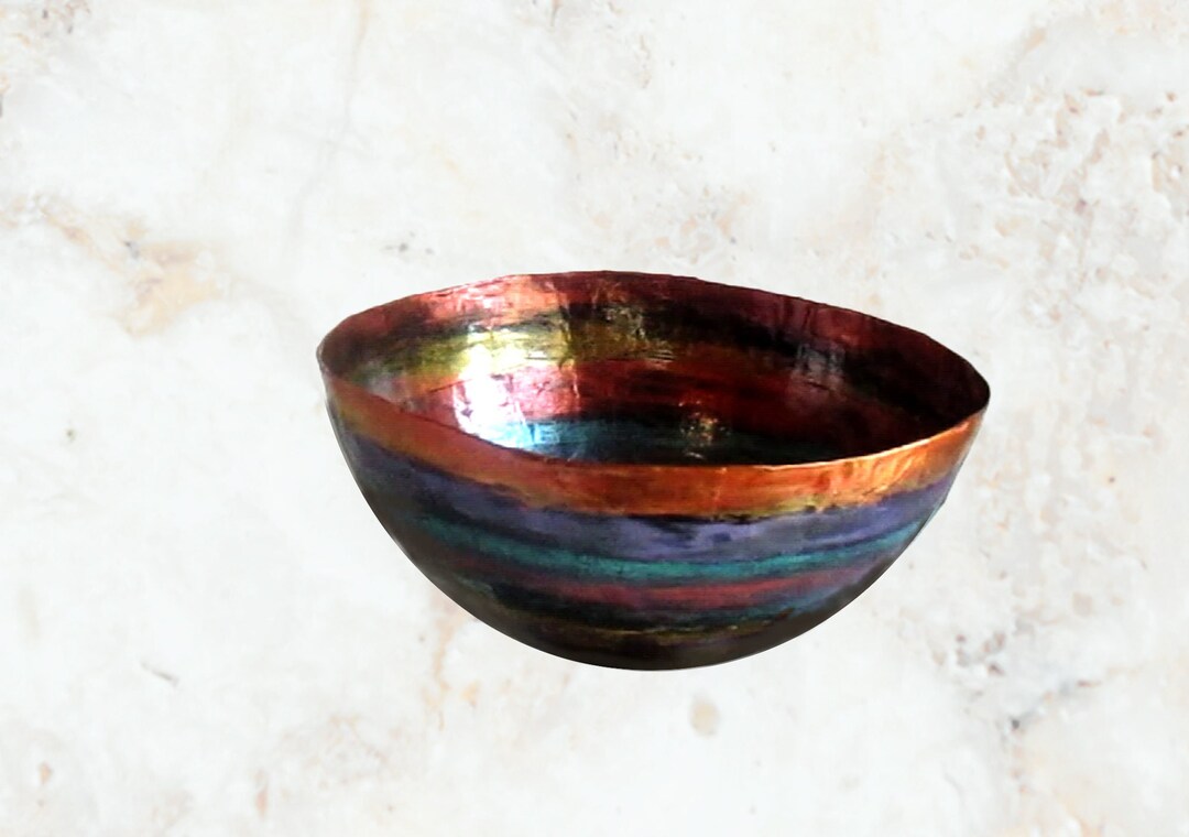 Large Round Bottom Bowl Paper Mache Stylish Fruit Pot – Antique ...