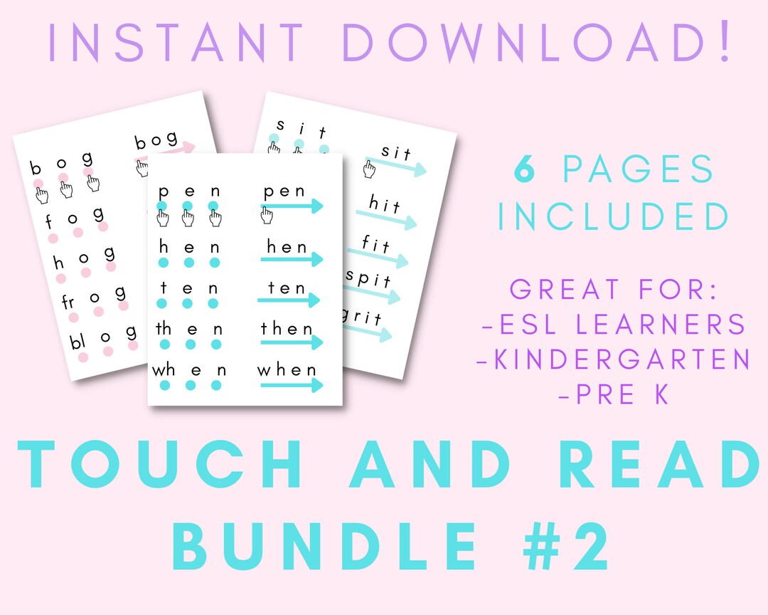 Touch and Read Bundle #2 - Etsy