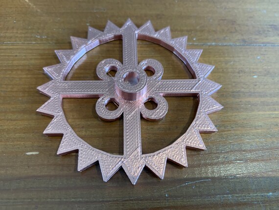 Steampunk cog decor ornament 70 mm | Etsy