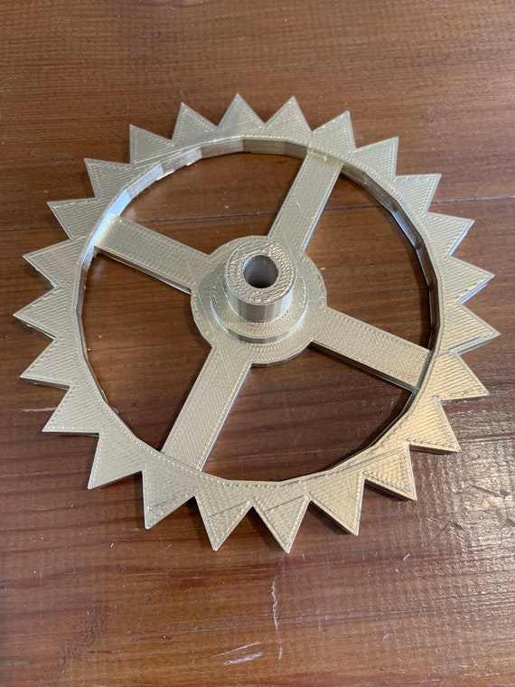 Steampunk cog 120mm decor ornament | Etsy