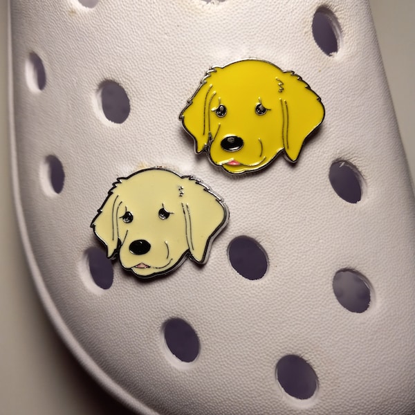 Golden Retriever Croc Jibbitz - Etsy