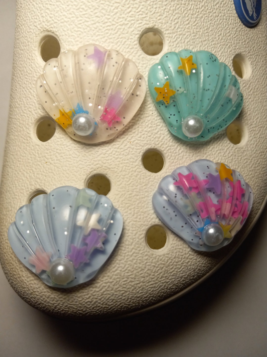 Shoe Charms for Rubber Clogs Sea Shell Clam, Pearl, Summer, Teenager ...