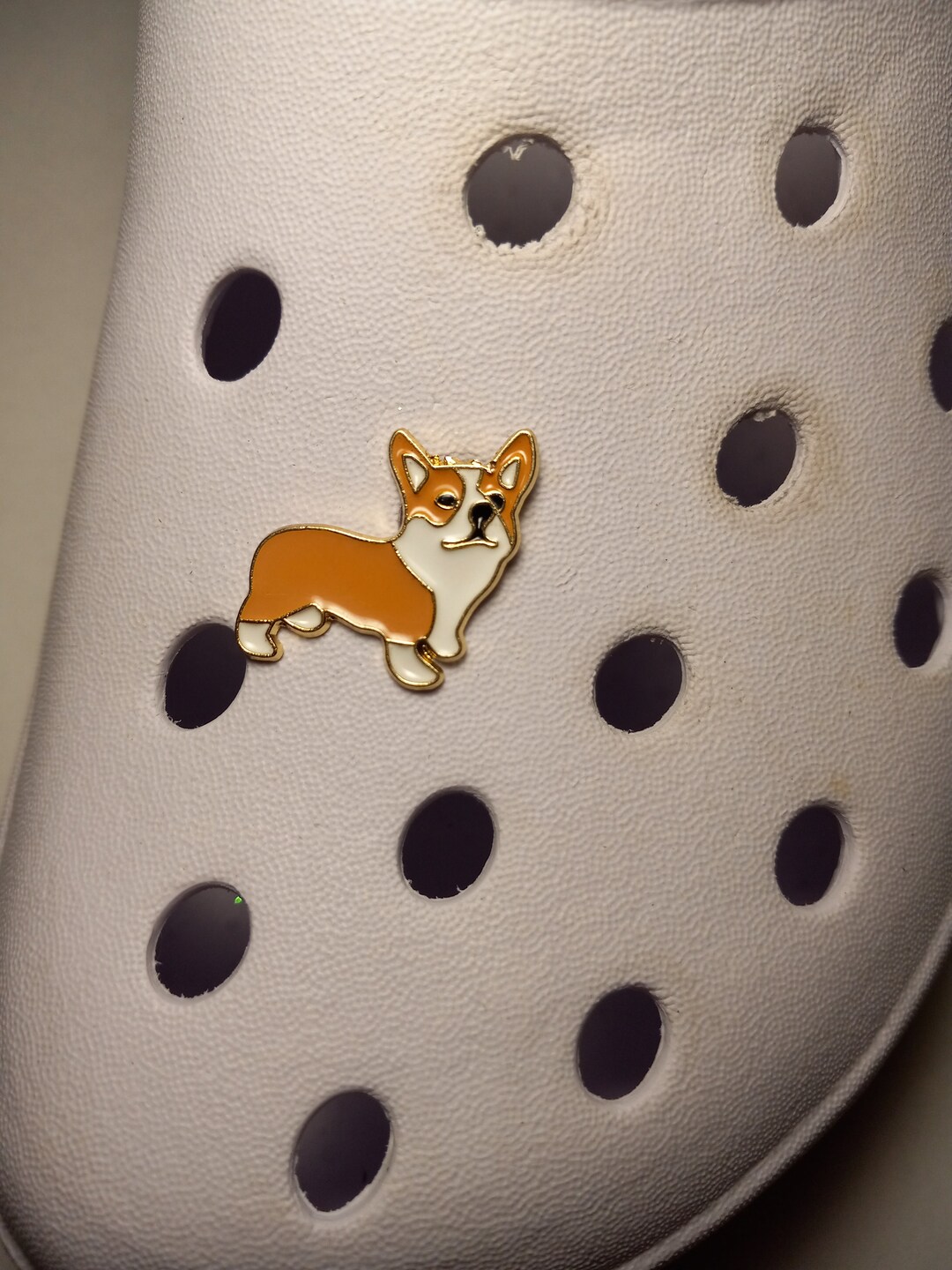 Deluxe Metal Corgi Shoe Charm for Rubber Clogs Dog, Dogs, Puppy, Corgi ...