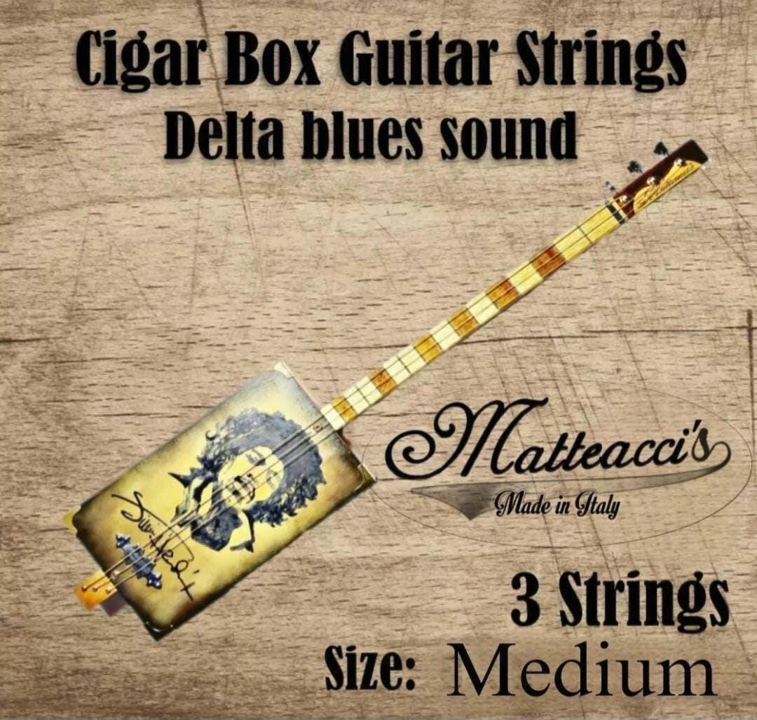 Set of 3 Strings Specific for Cigar Box Guitar Matteacci's - Etsy
