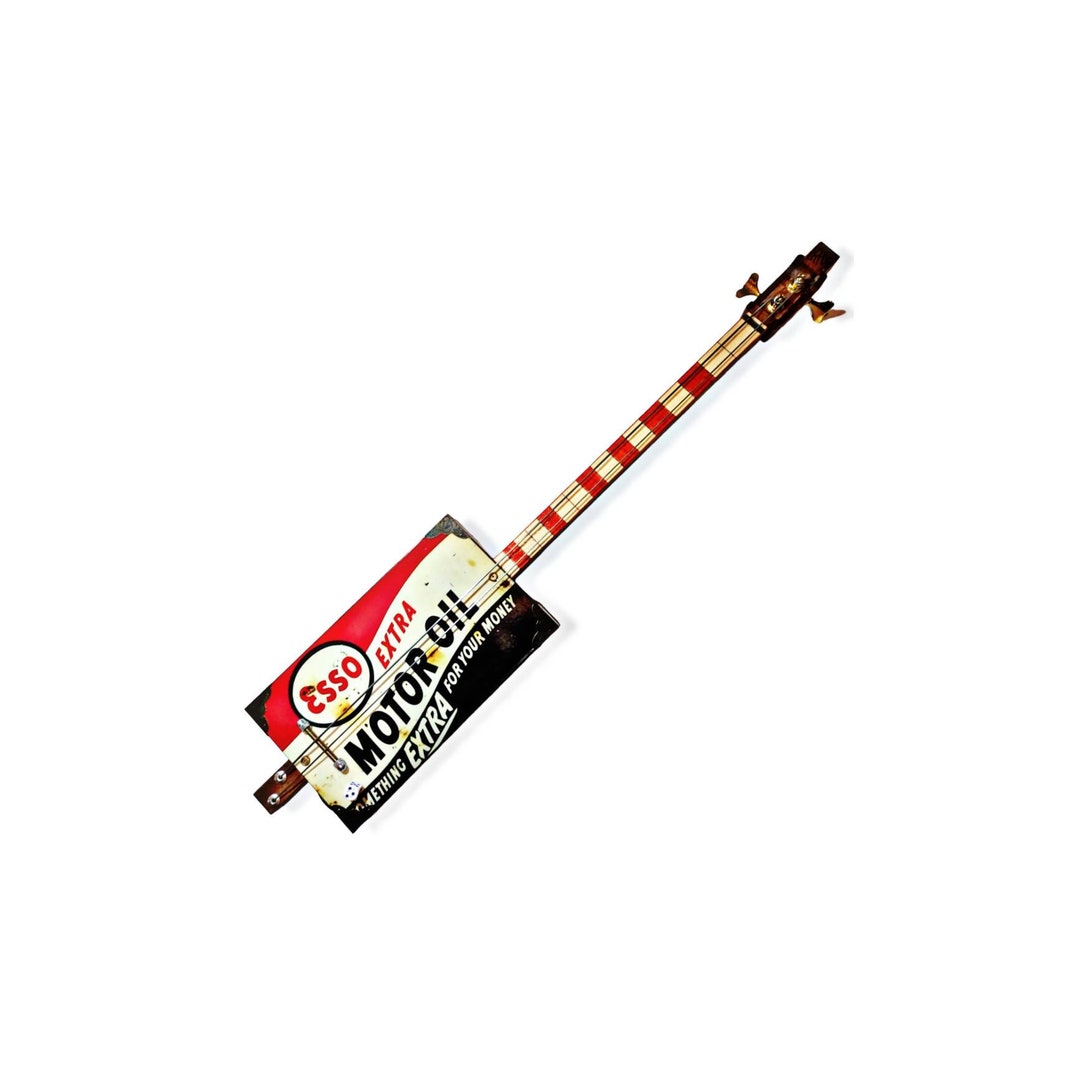 Esso 2sp Mini Double Bass Cigar Box Guitar Matteacci's - Etsy