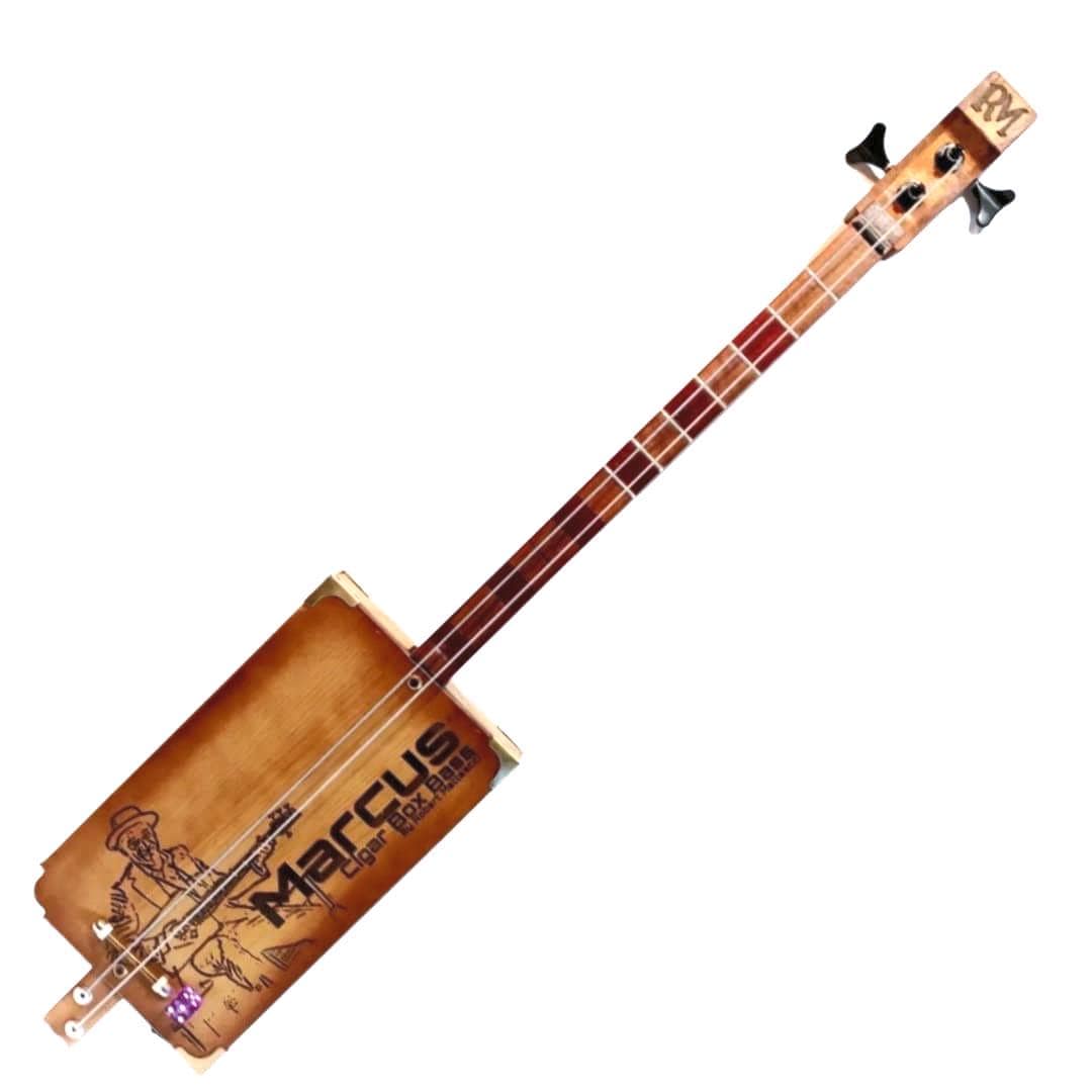 Marcus 2TS Mini Double Bass Cigar Box Guitar Matteacci's - Etsy