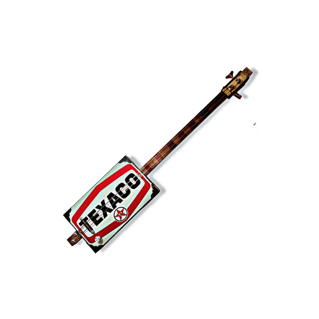 Texaco 2sp Mini Double Bass Cigar Box Guitar Matteacci's - Etsy