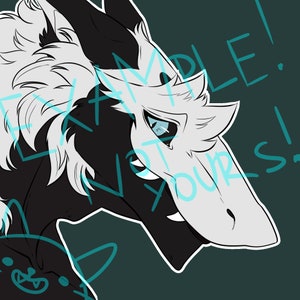 Sergal Icon Furry Art Base - Etsy
