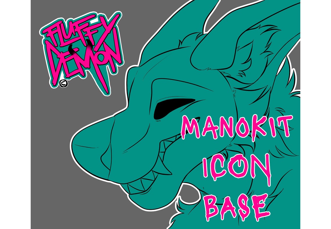 Manokit Icon Furry Art Base - Etsy
