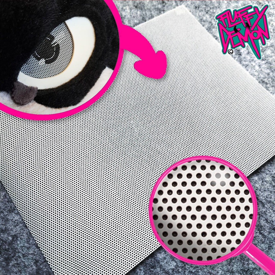 MESH ONLY - Paintable Fursuit Eye Mesh for Eye Blanks - Etsy