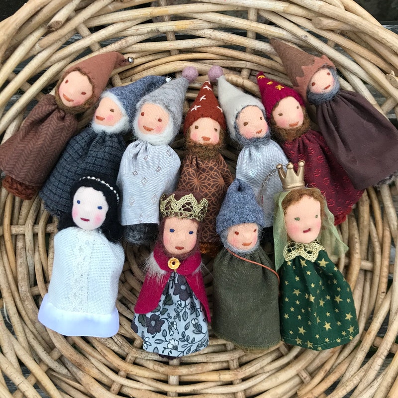 Finger Puppet Set - Etsy