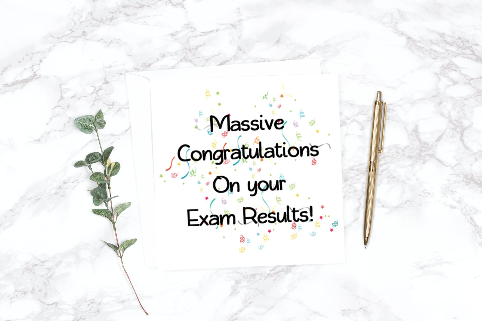 Congratulations on Exam Results Greeting Card , Lovely Gift/keepsake - Etsy