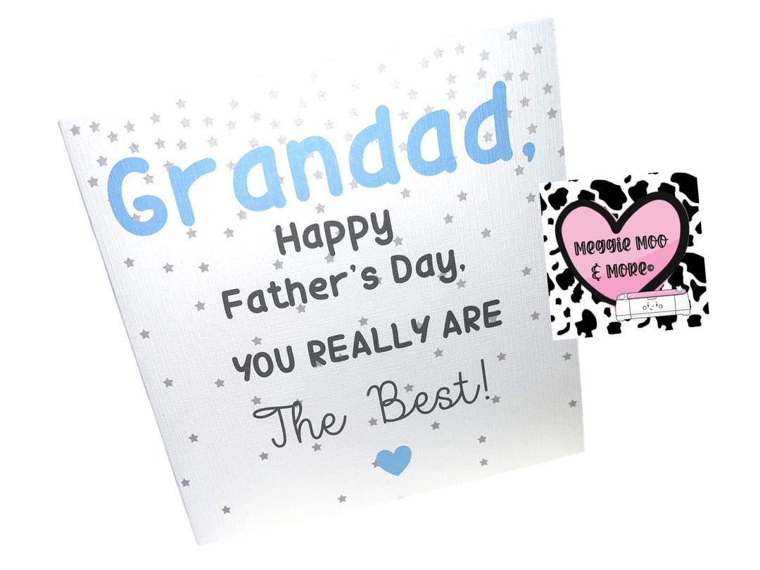 Grandad Father's Day Card, Perfect Keepsake for the Best Grandad ...