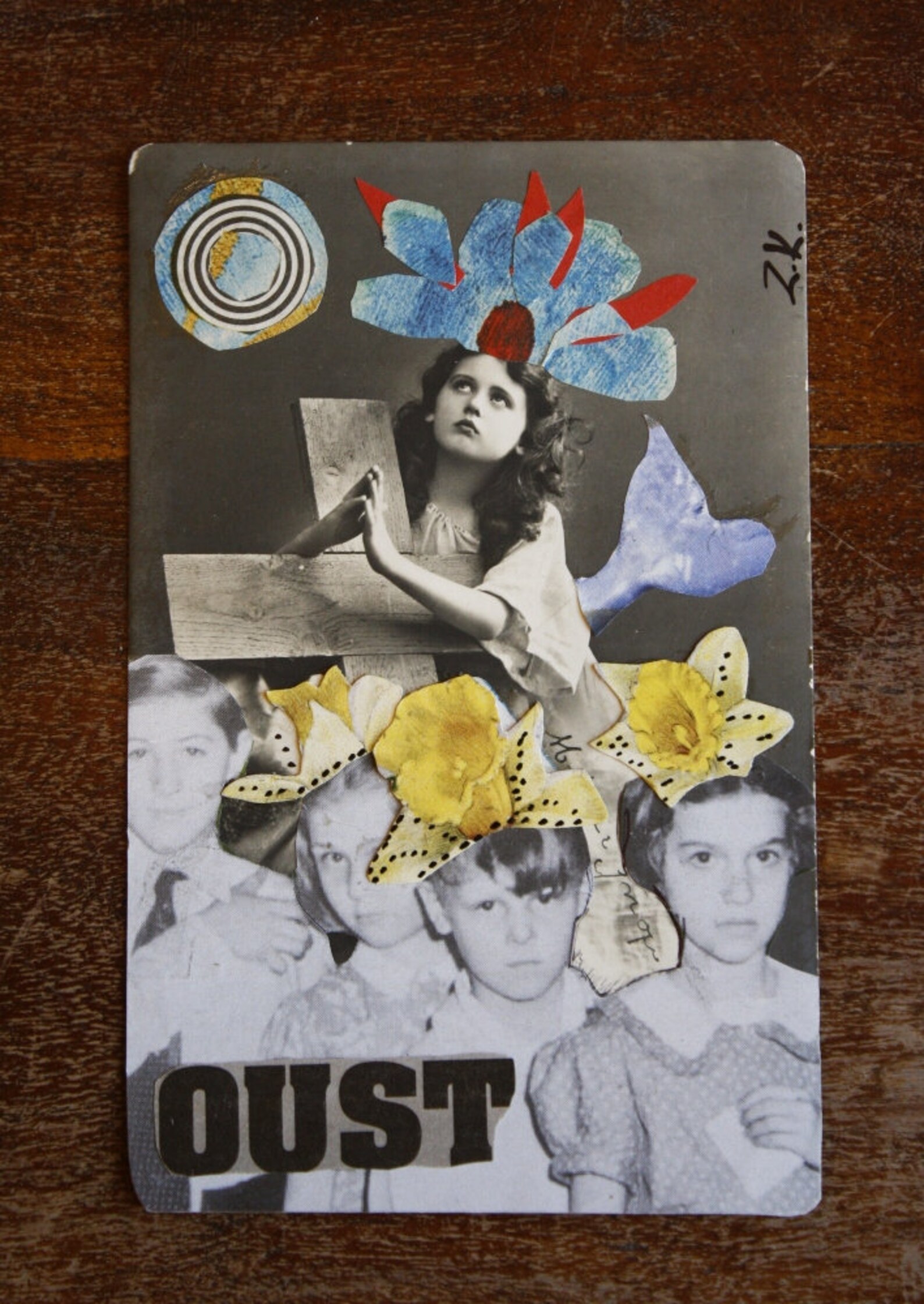 OUST, Paper Collage, Surreal Collage, Surreal Art, One of A Kind ...
