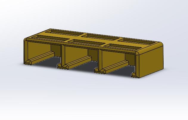 3D Printable Pistol Magazine Holder Stl–gun Safe Storage Rack-pistol ...