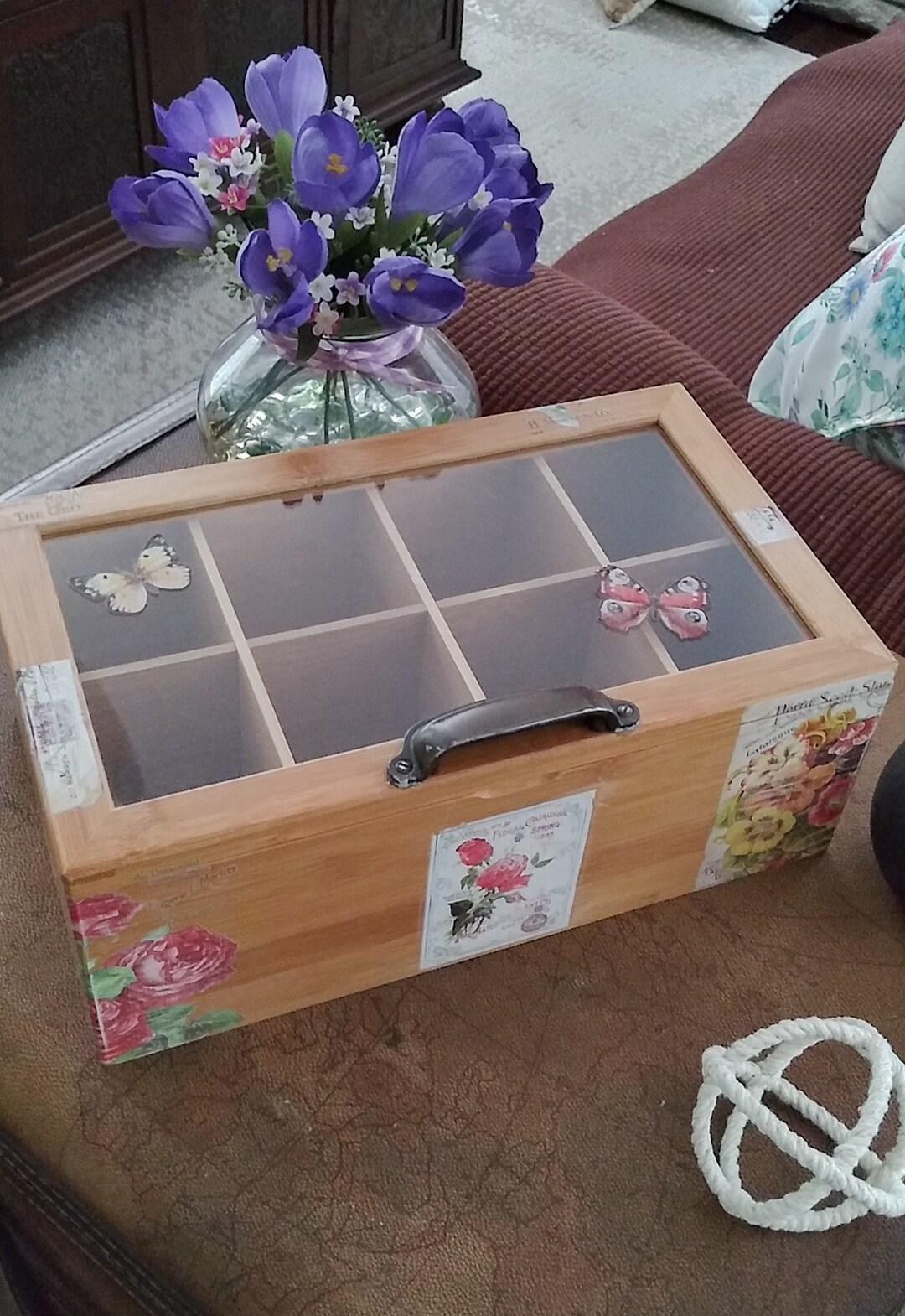Bamboo Seed Packet/tea Storage Box - Etsy