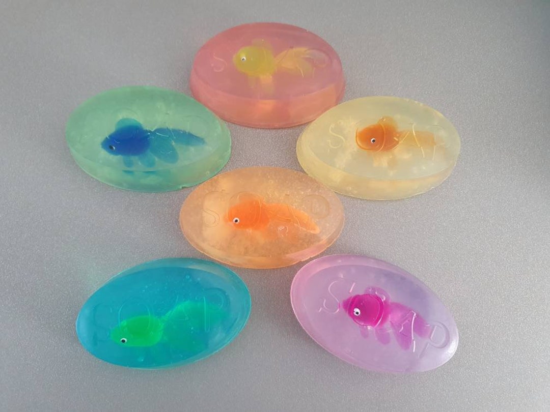 Fish Soaps, 55g, Vegan, SLS Free, Kids Soap, Fun Soap, Fish Toy ...