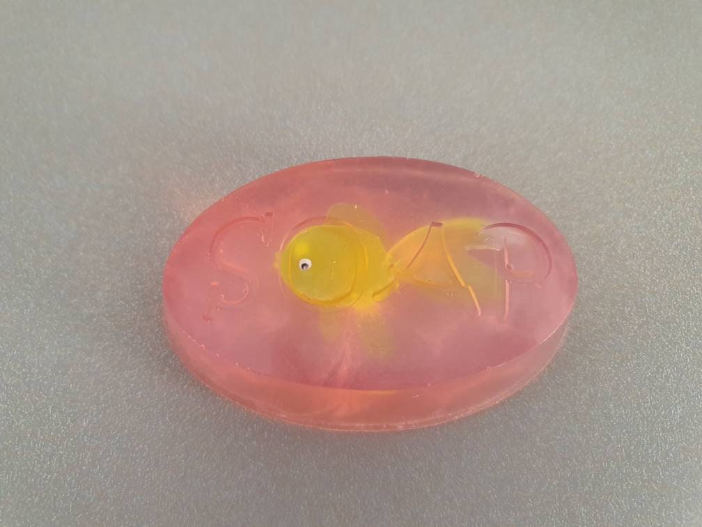 Fish Soaps, 55g, Vegan, SLS Free, Kids Soap, Fun Soap, Fish Toy ...