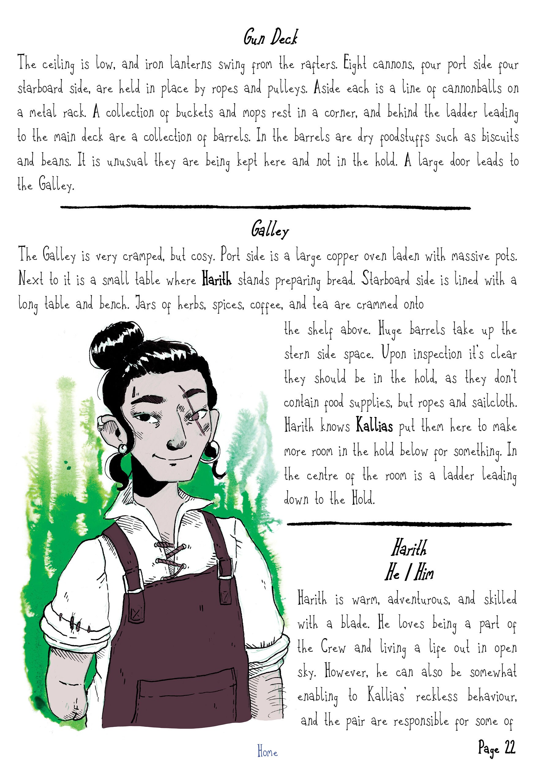 The Legend of Gallows End | Digital RPG Zine - Etsy