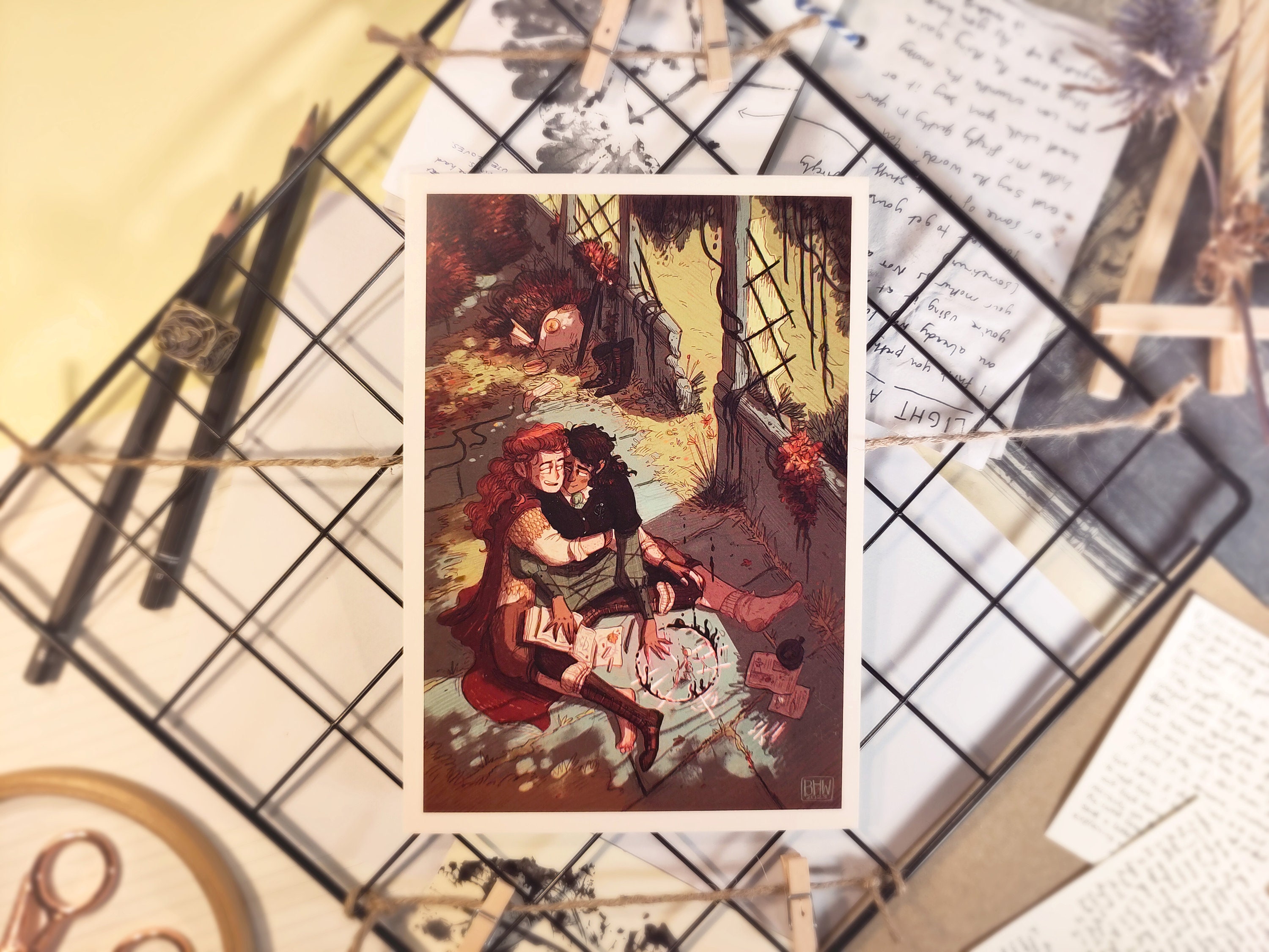 Necromancer and Knight Art Print Collection - Etsy