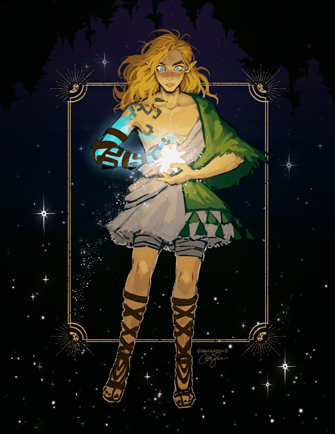 Falling Star [ Legend of Zelda Print ] - Etsy