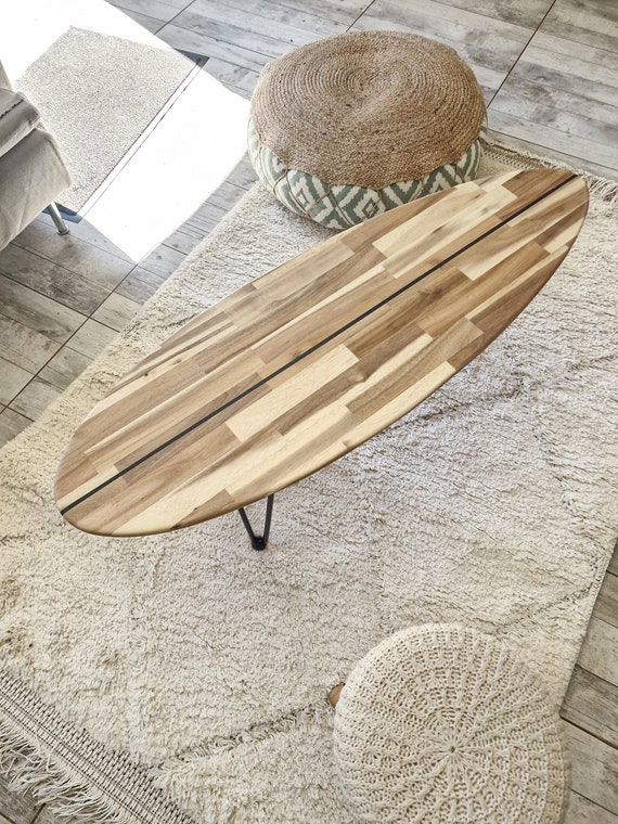Surfboard coffee table ikea store
