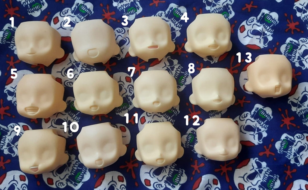 Genuine Blank Nendoroid Doll Faceplates Factory-second Items Suitable ...