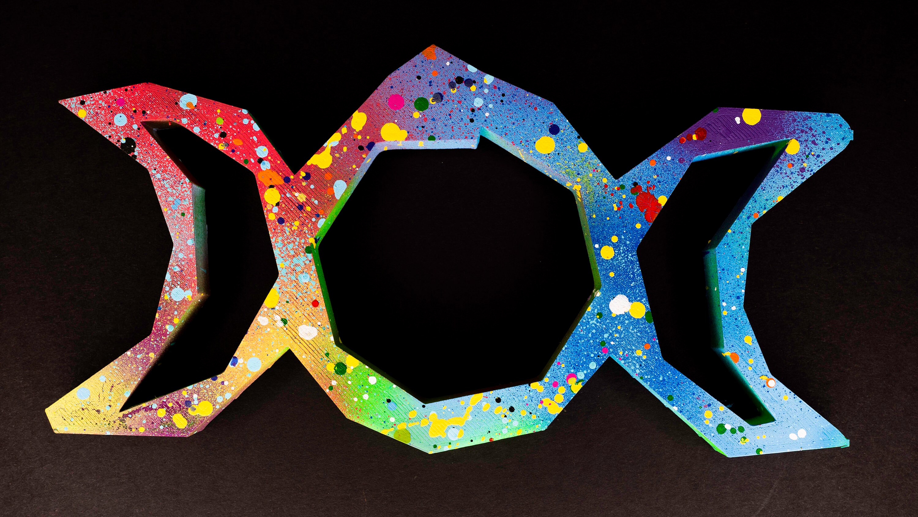 Triple Moon Goddess Magnet 3D Printed Wiccan Fridge Magnet Gift kaida ...