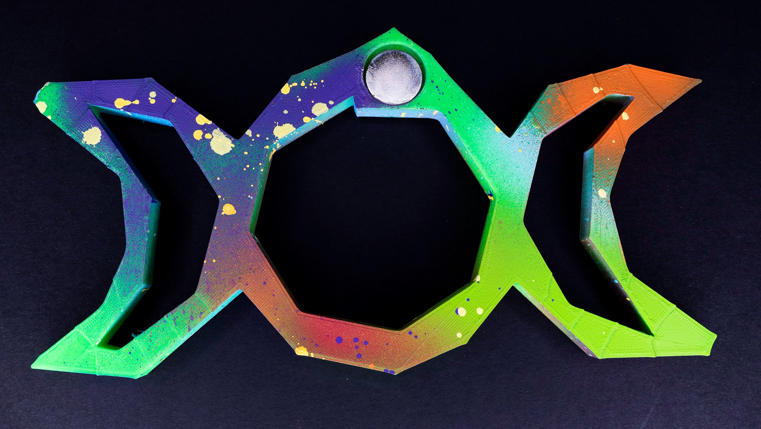 Triple Moon Goddess Magnet 3D Printed Wiccan Fridge Magnet Gift kaida ...