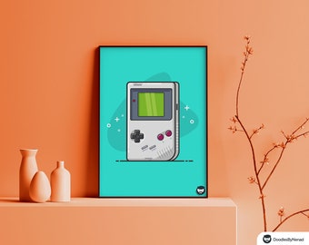 Game Console Poster - Etsy