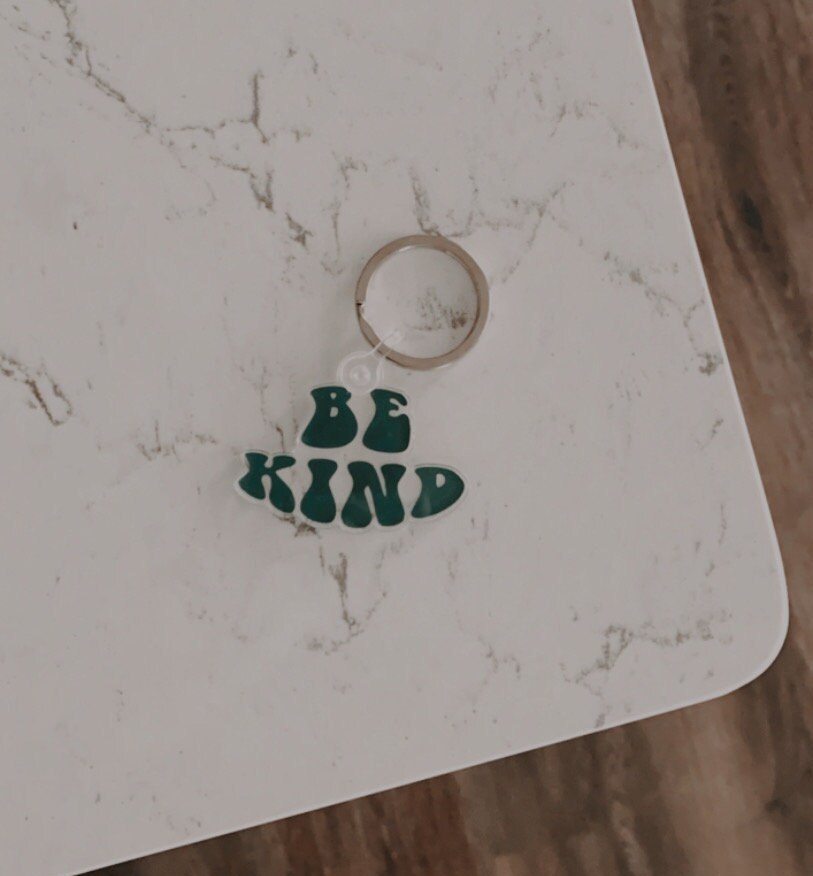 Be Kind Work Hard & Be Kind Smiley Face Acrylic - Etsy