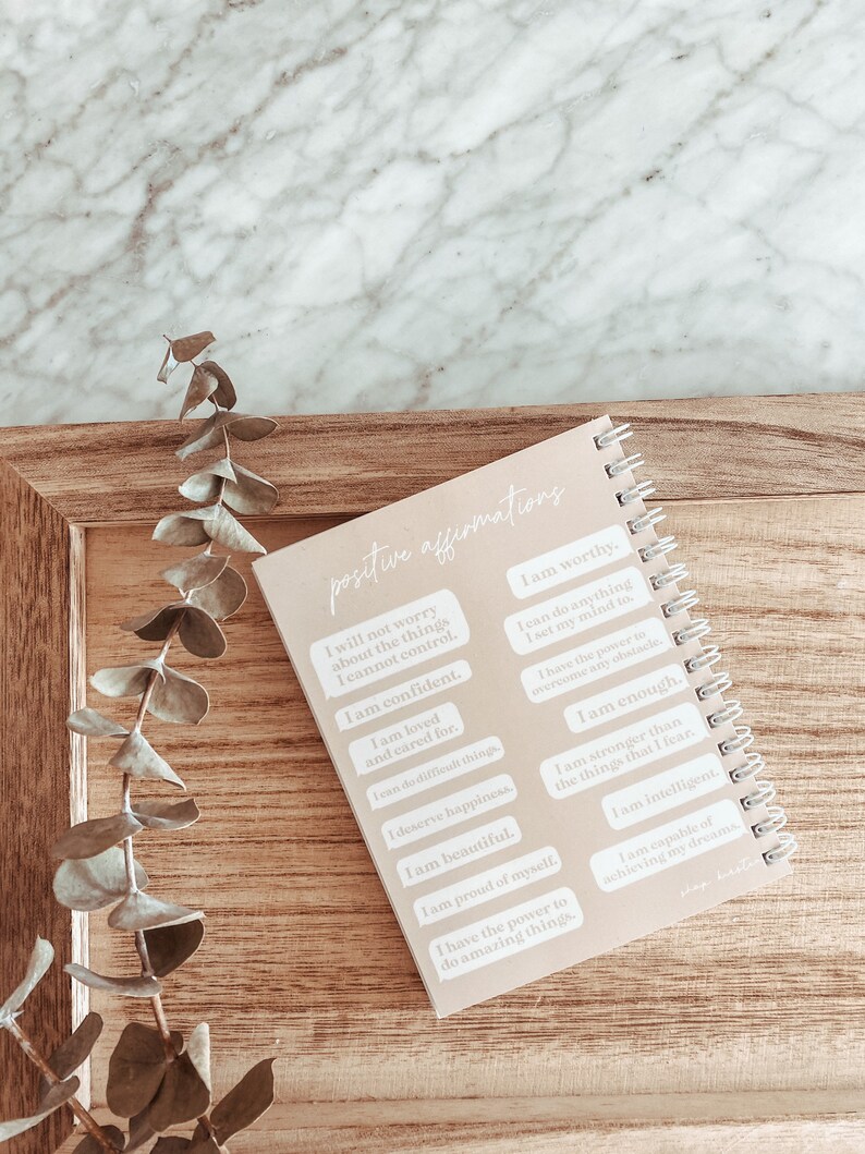 You Are Capable Anxiety Journal Self Care Workbook - Etsy