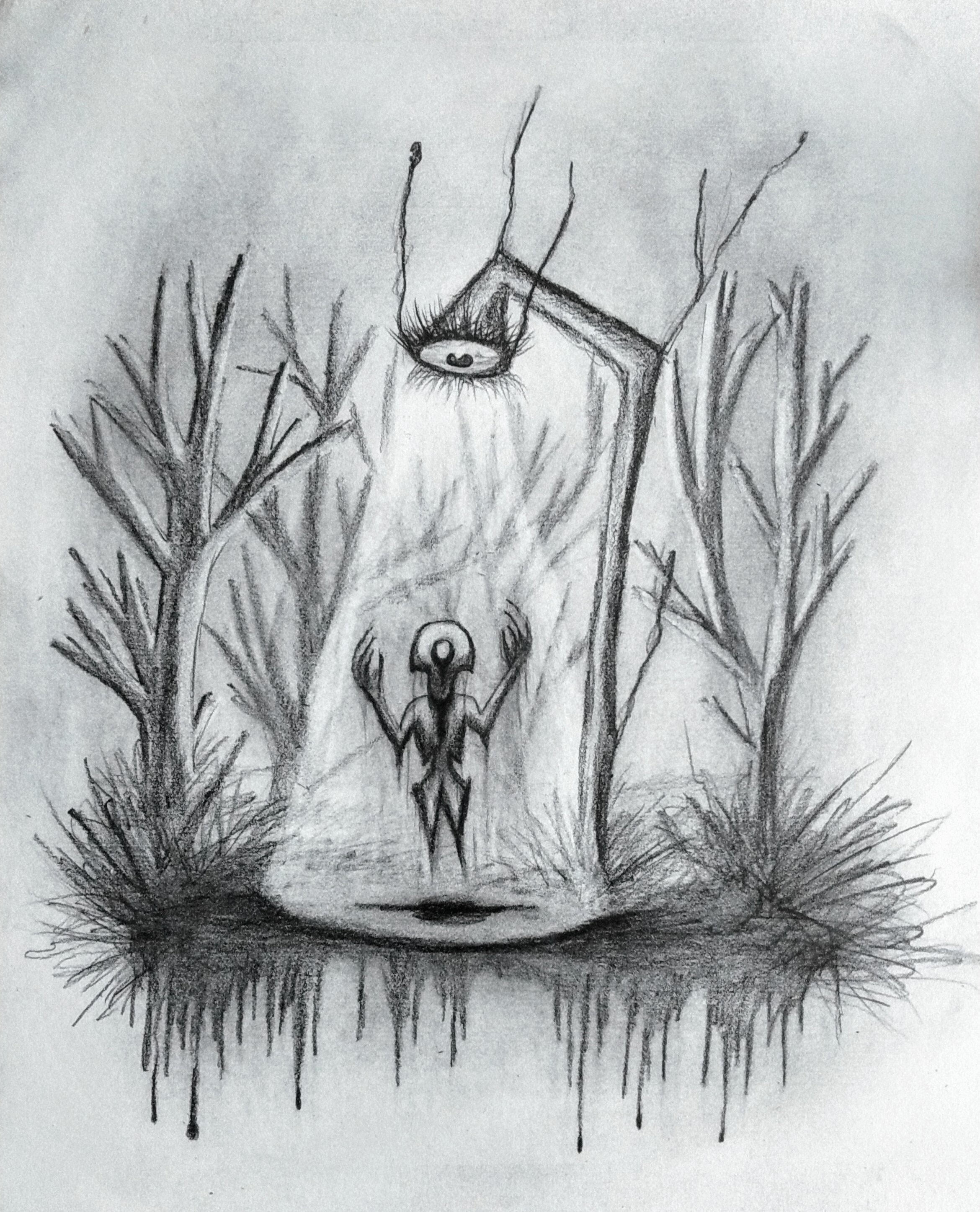 The Observer Art Print 8.5 in X 11 In - Etsy