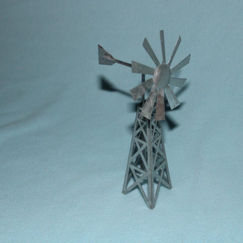 Metal Windmill - Etsy