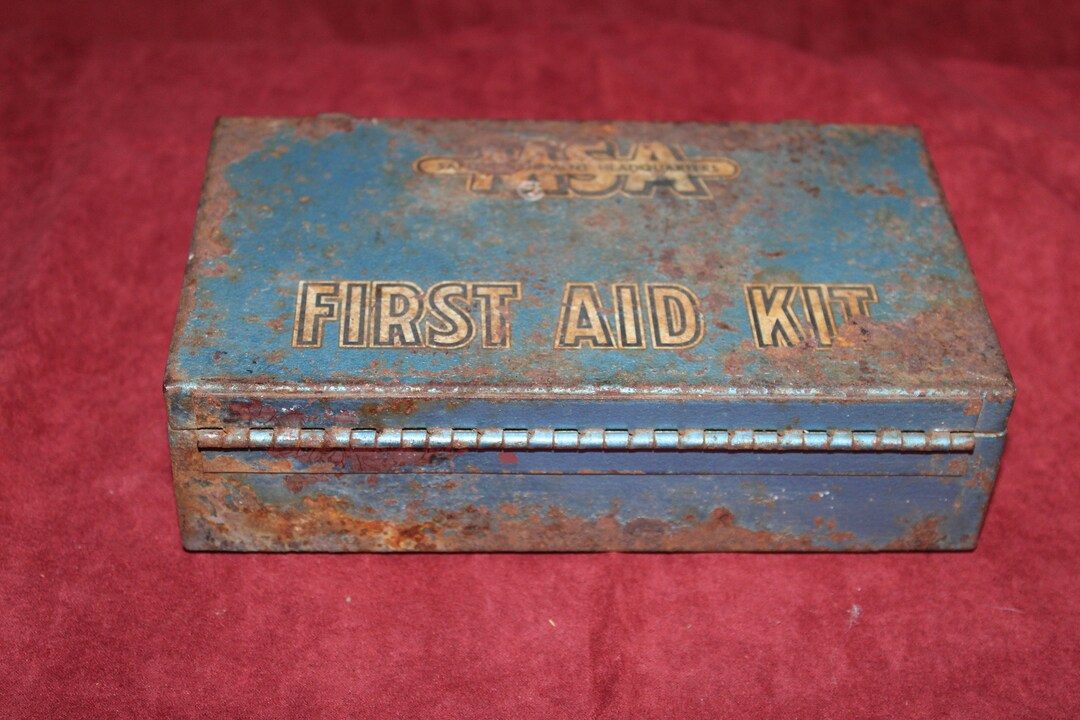 Vintage MSA mine Safety Appliances First Aid Kit 1950's - Etsy