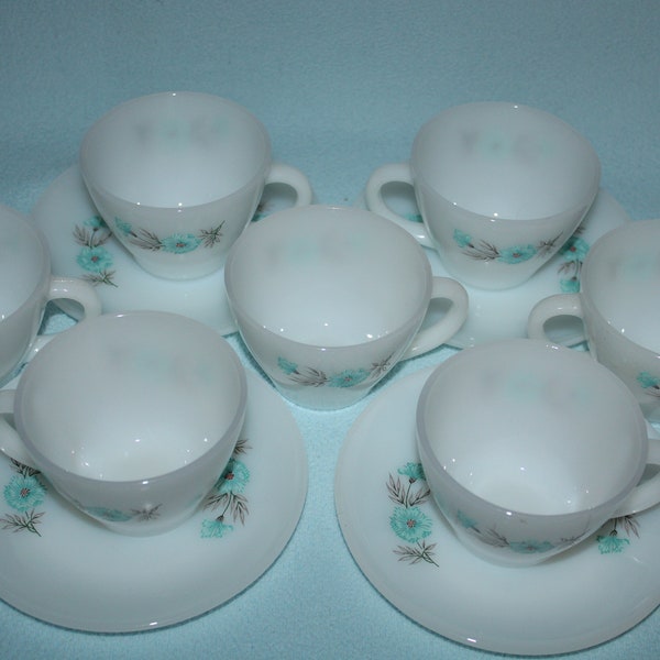 Fire King Tea Cups - Etsy