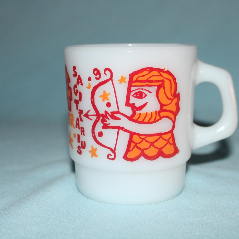 Sagittarius Mug Vintage - Etsy