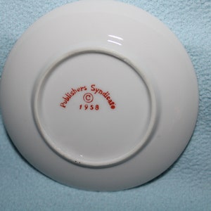 Vintage Brother Juniper Miniature Collectors Plate Publishers Syndicate ...