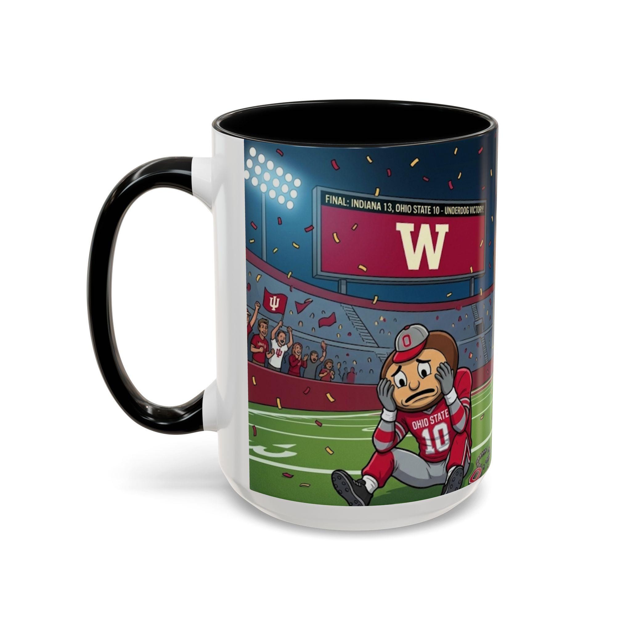 Indiana University Football Scene Mug | IU Big 10 Championship Mug 11oz ...