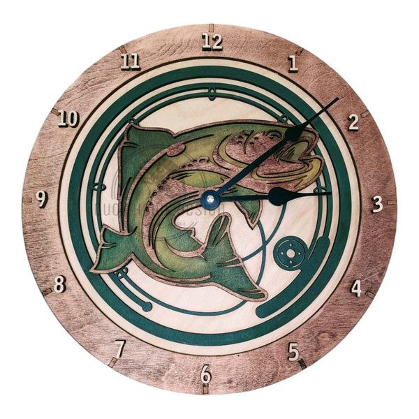 Fish Clock - Etsy