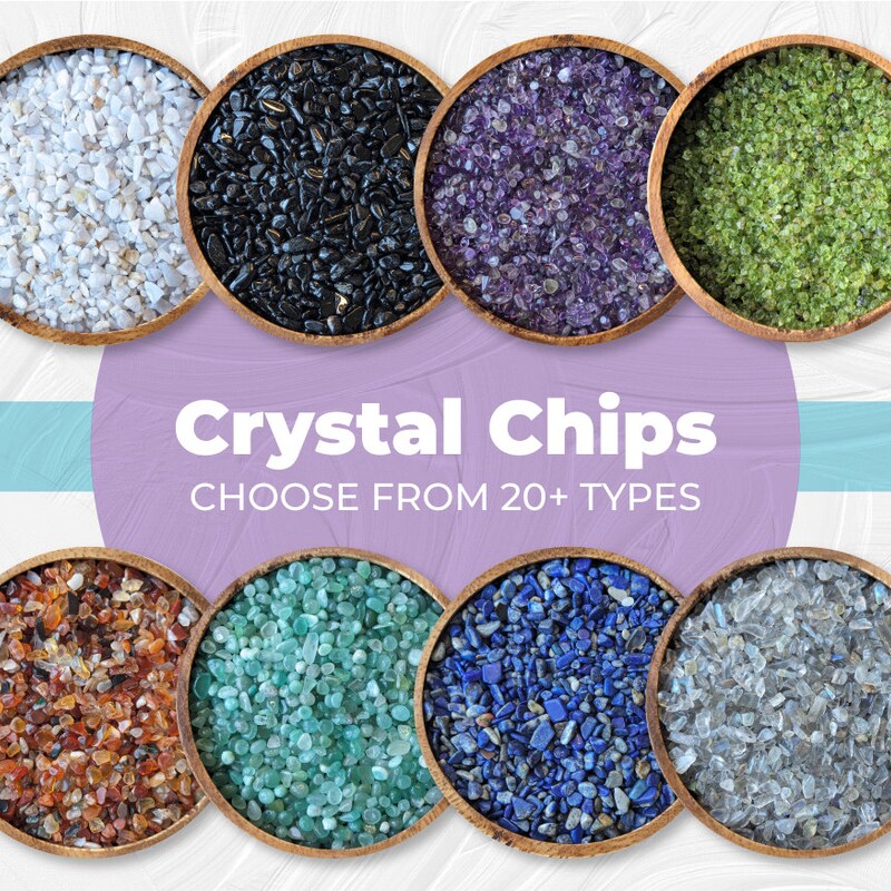Crystal Chips - Etsy