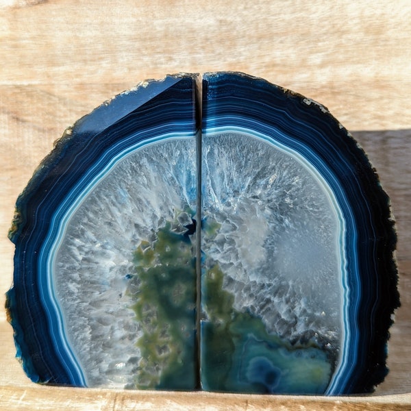 Geode Bookends - Etsy