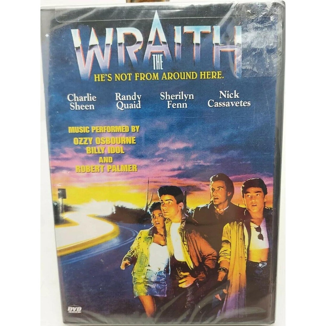 The Wraith (DVD, 2002) NEW Charlie Sheen Randy Quaid Sherilyn Fenn - Etsy