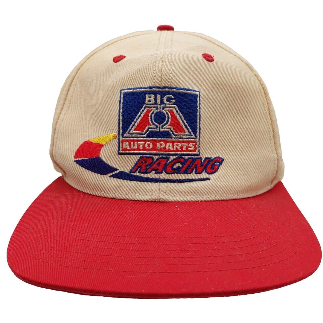 Vintage Big A Auto Parts Racing #96 Steve Reeves Snapback Hat Cap READ ...
