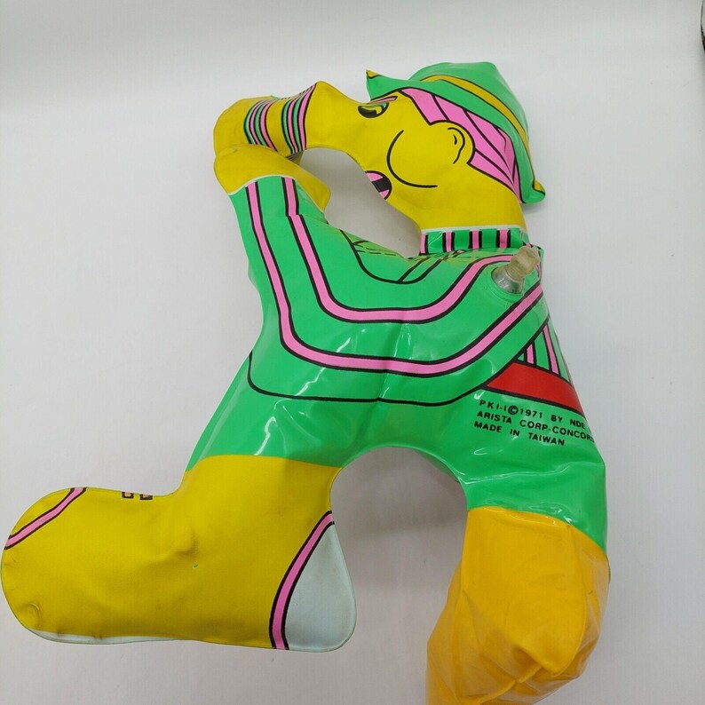 The Letter People Inflatable Alphabet Letter N Arista Corp 1971 Read ...