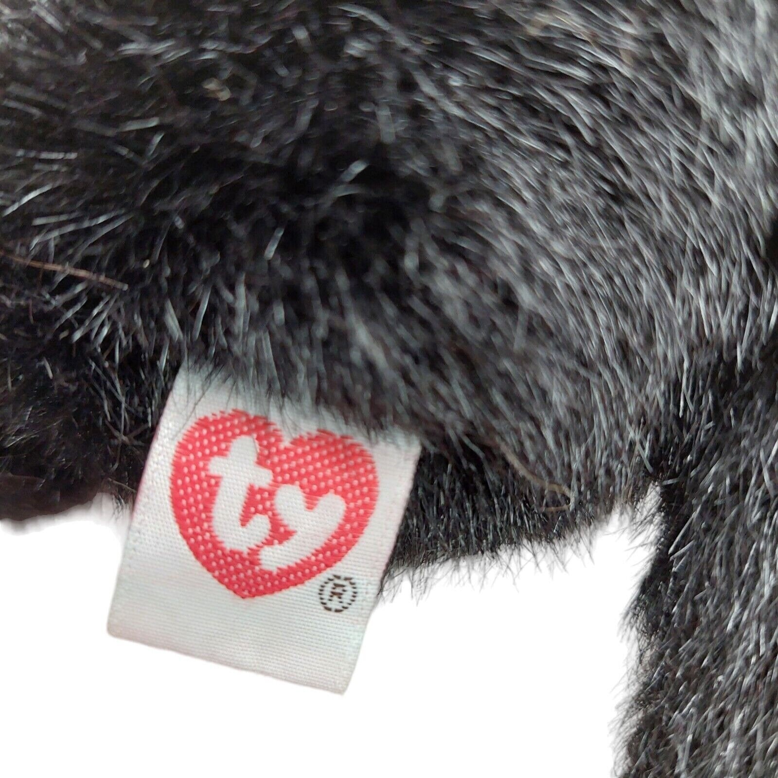 TY Classic Boots the Cat Plush Tuxedo Cat Kitty Black White - Etsy