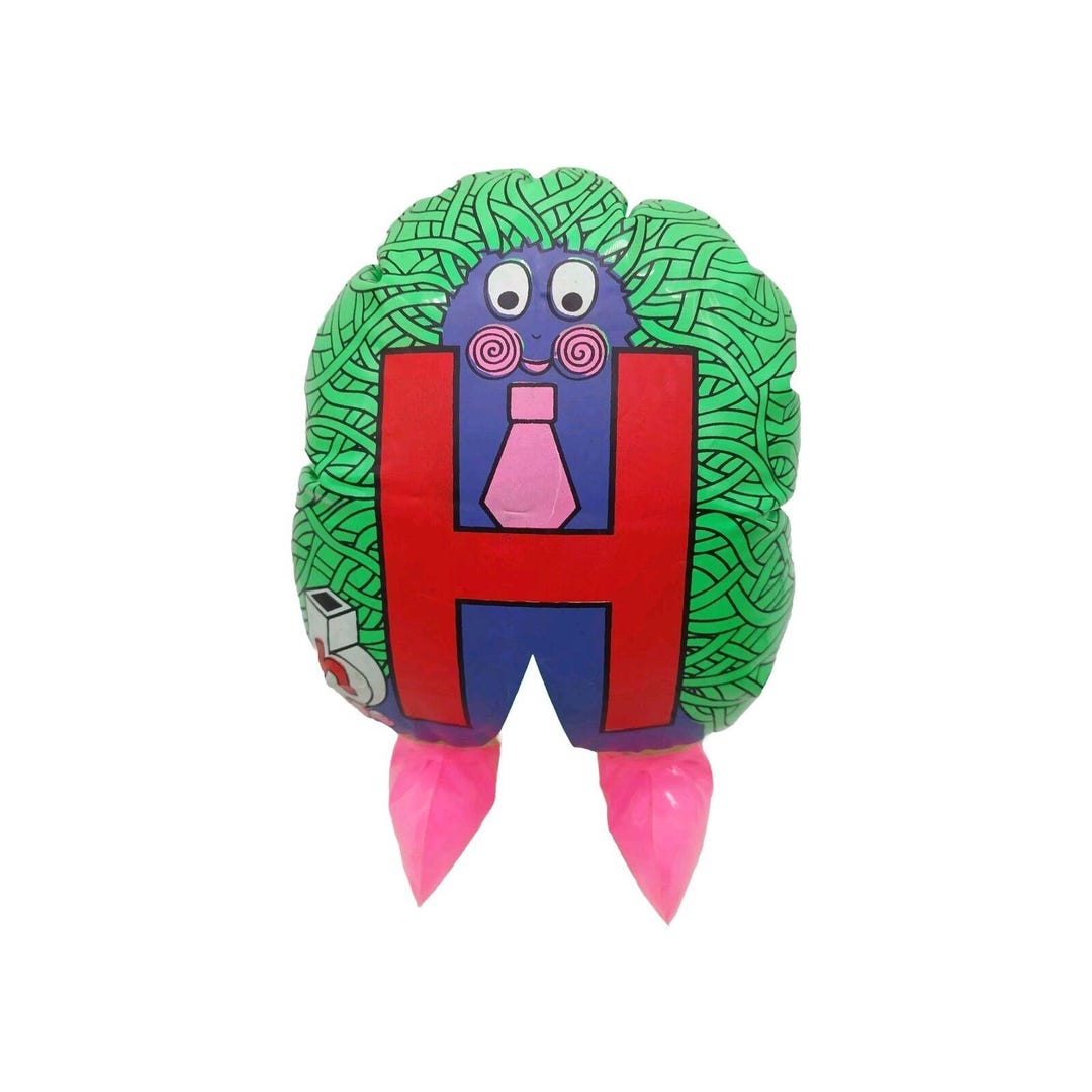 The Letter People Inflatable Alphabet Letter H Arista Corp 1971 Read ...