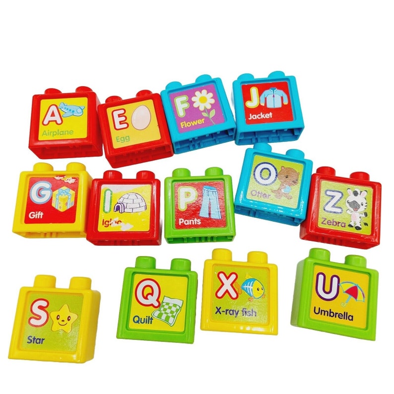 VTECH Sit to Stand Alphabet Train Replacement Letters Set of 13 ...