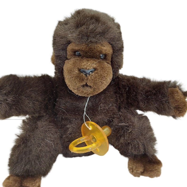DAKIN Nature Babies Goo Goo Gorilla Plush Stuffed Animal Monkey Chimp ...